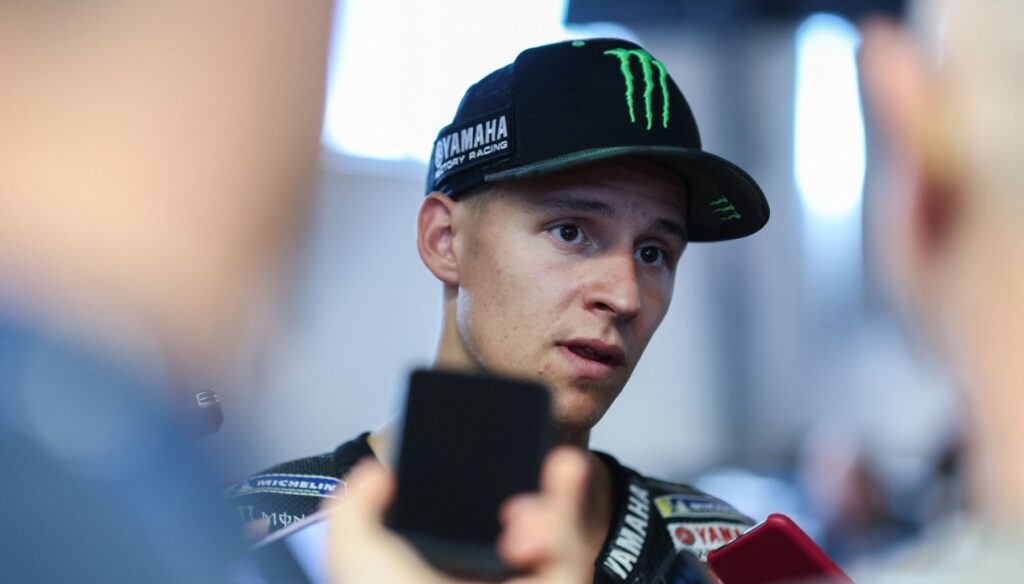 Sprint Race Silverstone, Fabio Quartararo habla claro sobre la crisis ...