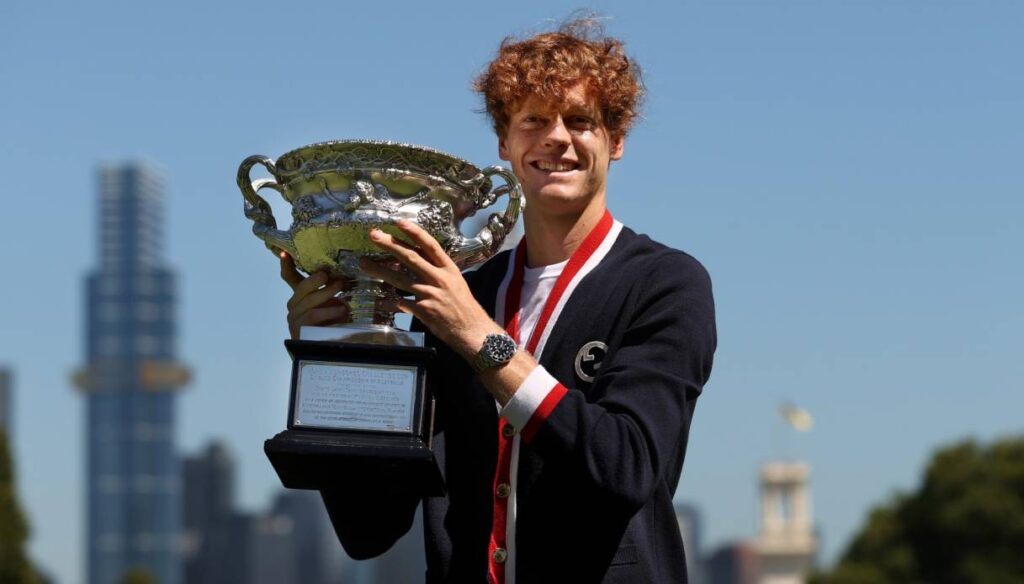 Jannik Sinner, el padre Hanspeter no oculta su orgullo - Sportal.es