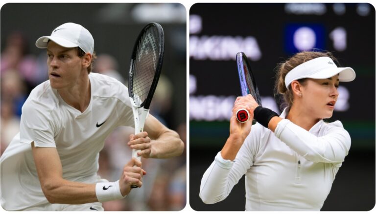 Crítica de Jannik Sinner y Anna Kalinskaya: Kuznetsova amarga - Sportal.es